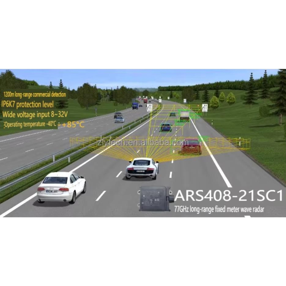 ARS408-21 Long distance Collision Warning Radar for Autonomous Vehicles